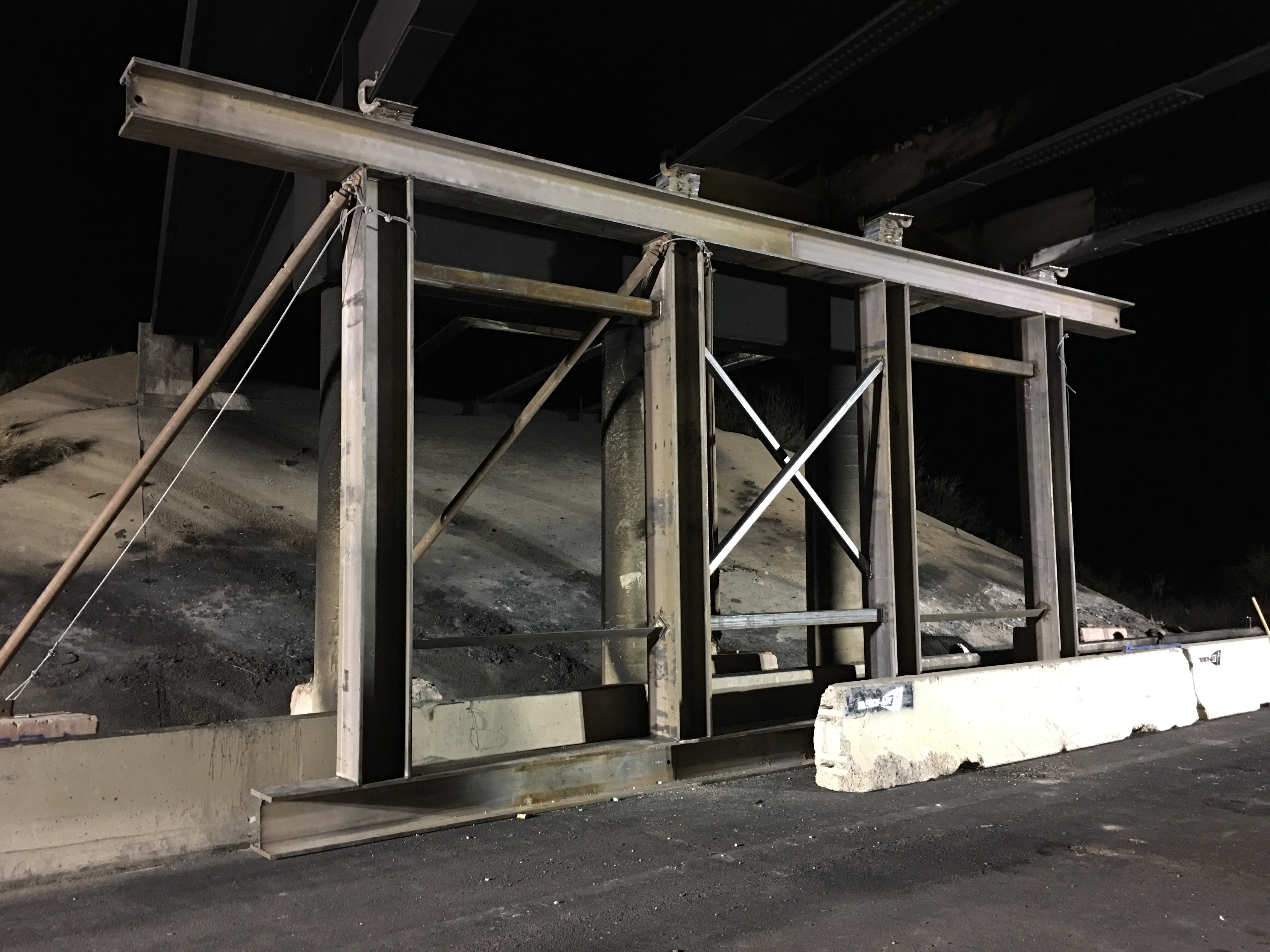 Quick work safely restored I-10 traffic after crash damaged bridge | Department of Transportation